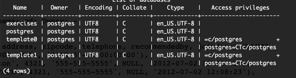 How To The Pgexercises Postgresql Tutorial Running On A Distributed Sql Database Yugabyte