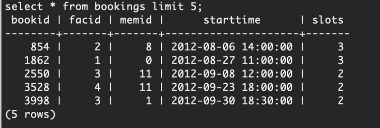 How To The Pgexercises Postgresql Tutorial Running On A Distributed Sql Database Yugabyte