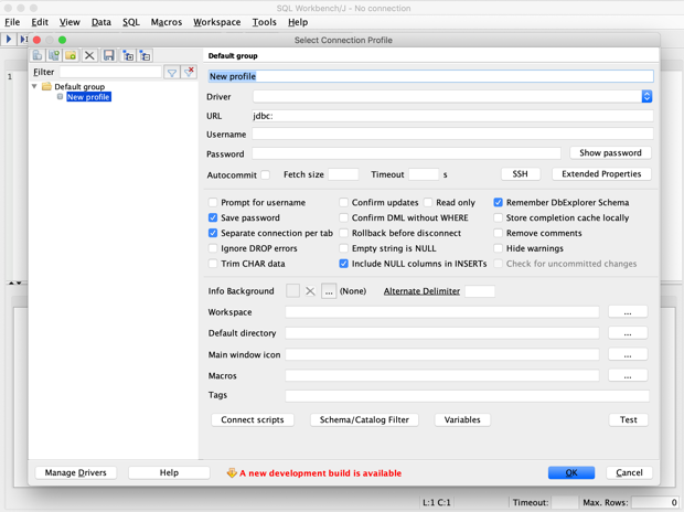 Getting Started With Sql Workbenchj On A Distributed Sql Database Yugabyte