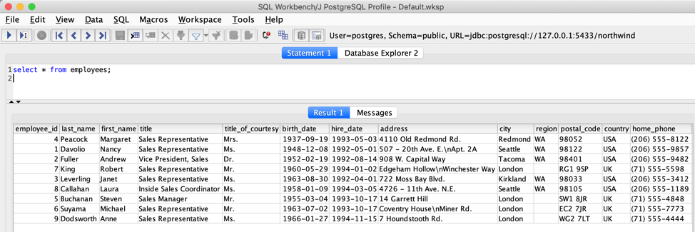 Getting Started With Sql Workbenchj On A Distributed Sql Database Yugabyte
