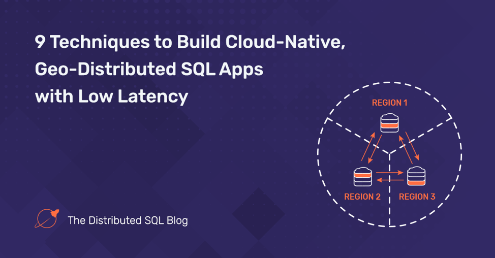 Techniques To Build Cloud Native Geo Distributed Sql Database Yugabytedb