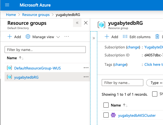 Getting Started with YugabyteDB on Azure Kubernetes Service | Yugabyte