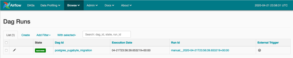 Build An Airflow Dag To Migrate Postgresql Data To Yugabytedb