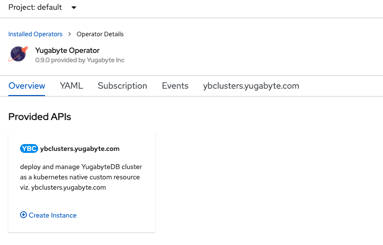 Getting Started With Distributed Sql On Red Hat Openshift With Yugabytedb Operator Yugabyte