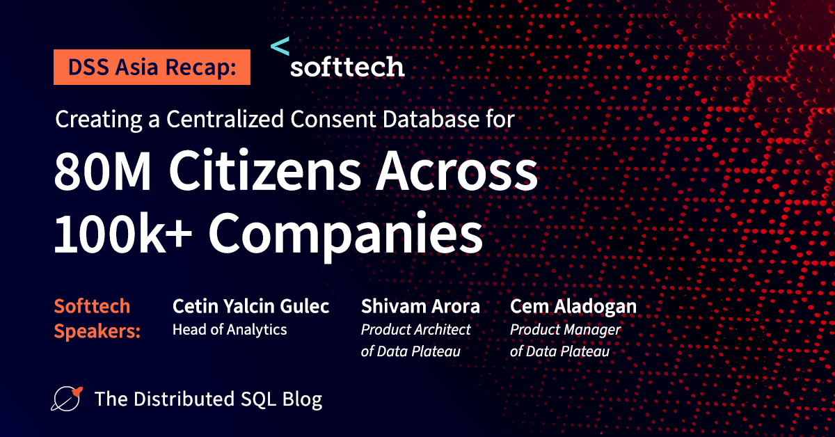 Creating a Centralized Consent Database for 80M Citizens Across 100k ...