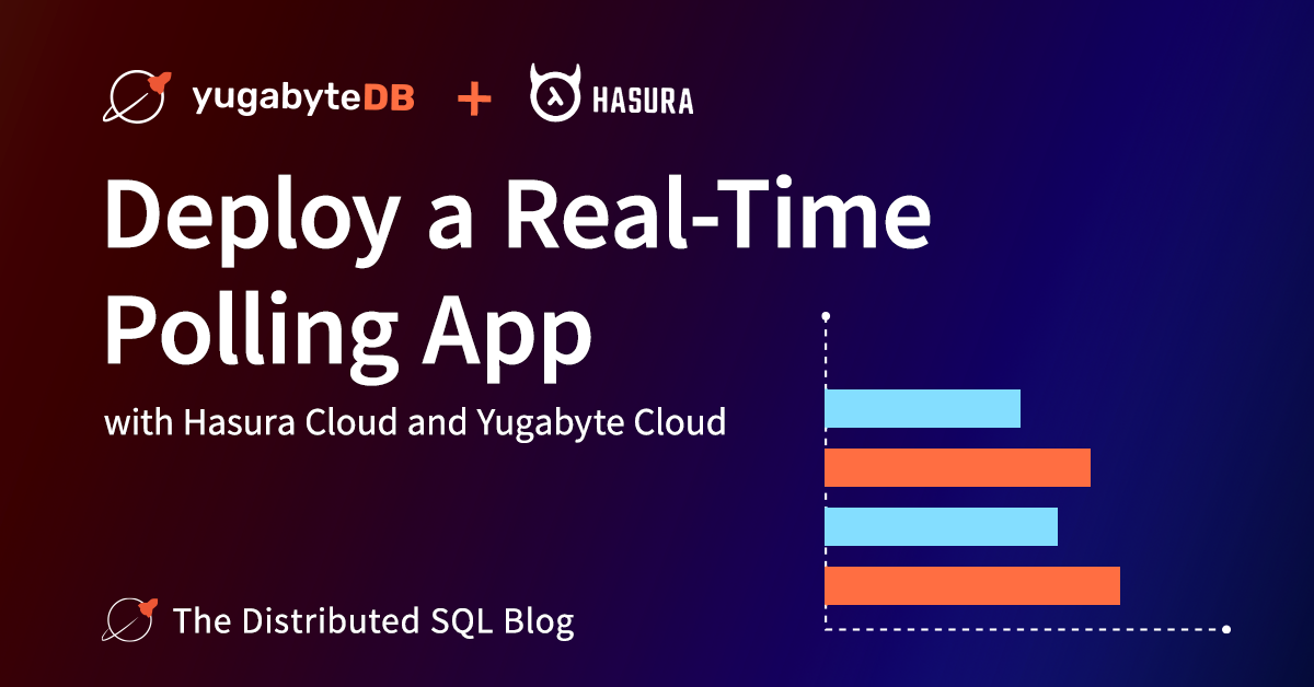 Deploy Real Time Polling App With Hasura Cloud Yugabyte Db Managed