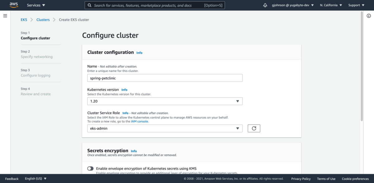 Deploy Spring Boot Application On Amazon Eks Yugabytedb
