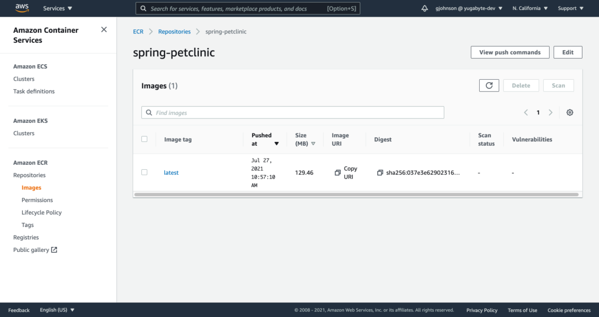 Deploy Spring Boot Application on Amazon EKS | YugabyteDB