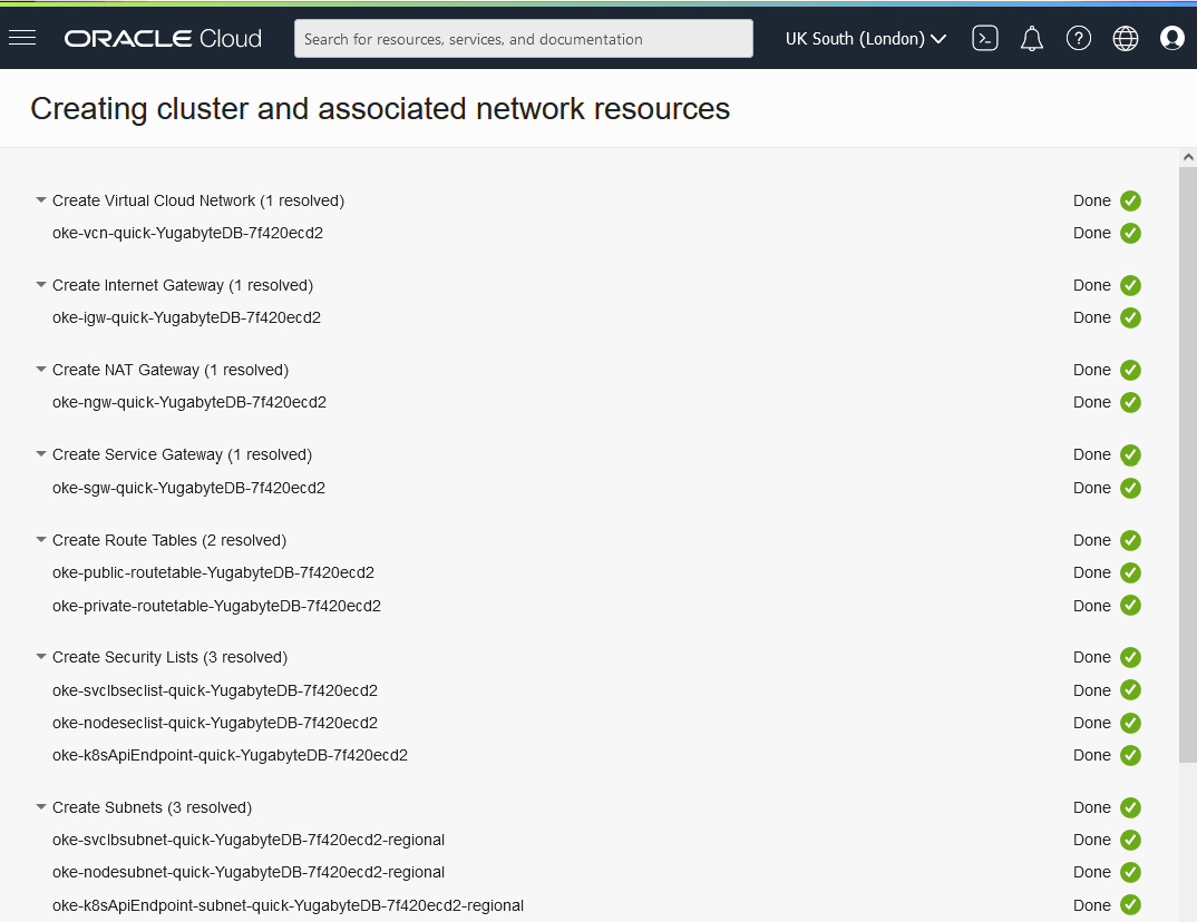 Yugabytedb On Oke Oracle Cloud Kubernetes Yugabyte