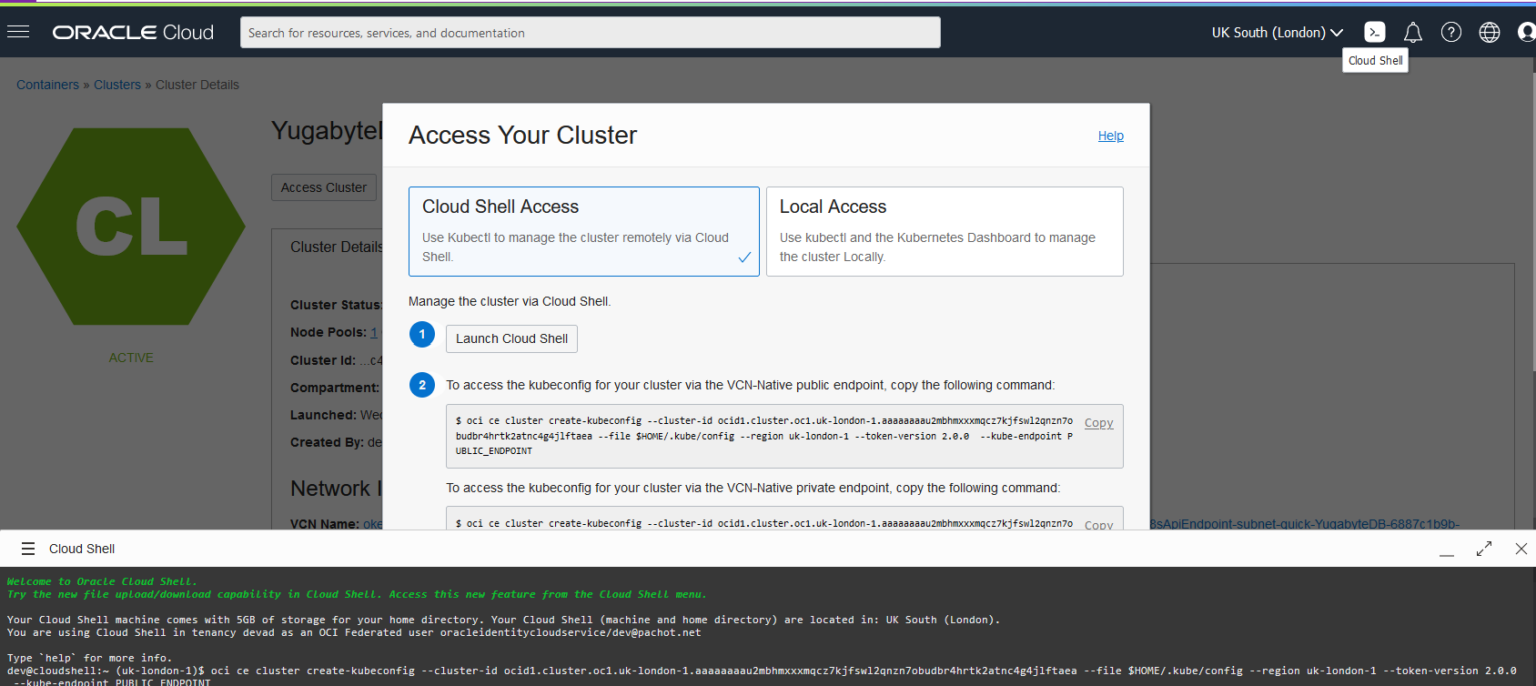 YugabyteDB on OKE (Oracle Cloud Kubernetes) | Yugabyte YugabyteDB on OKE (Oracle Cloud Kubernetes) | Yugabyte