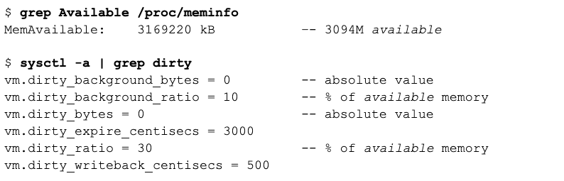 Linux Performance Tuning Dealing With Memory And Disk Io Yugabyte