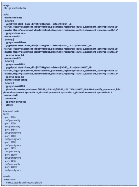 Better Developer Experience: Getting Started with YugabyteDB on Gitpod