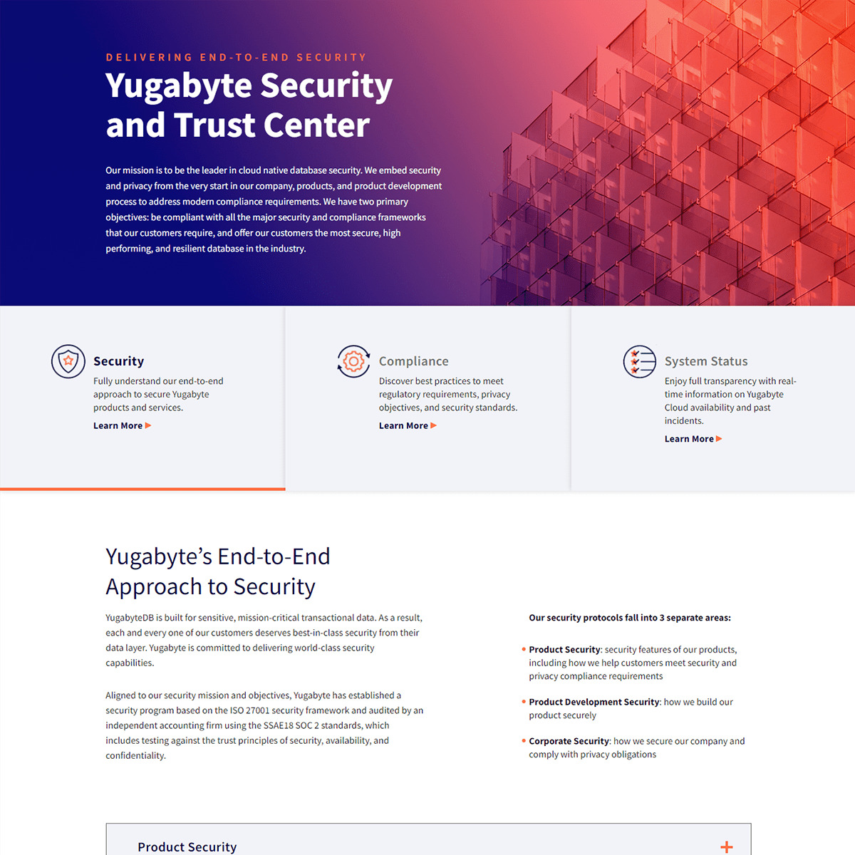 Database Security And Compliance Yugabyte