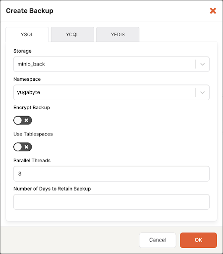 Using Minio For Yugabytedb Backup And Restore Yugabyte