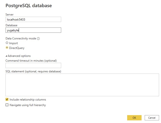 Build an Interactive Data Analytics Power BI Dashboard | YugabyteDB Build an Interactive Data Analytics Power BI Dashboard | YugabyteDB