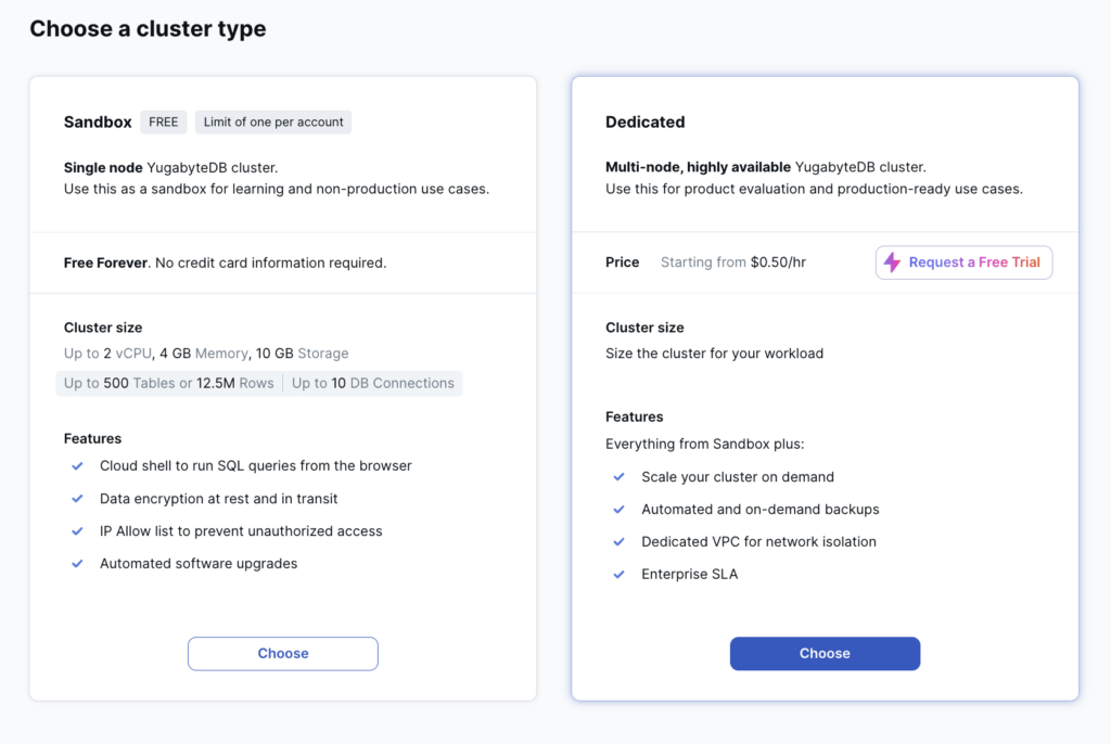 Announcing Full-Featured Trial for YugabyteDB Managed | Yugabyte