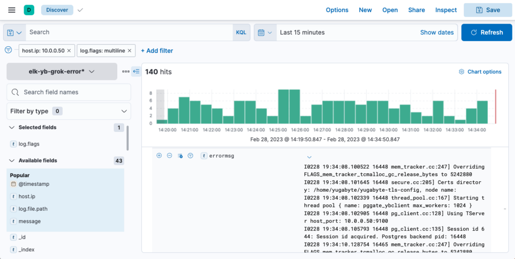 How to Use The ELK Stack to Trace Your Logs in YugabyteDB