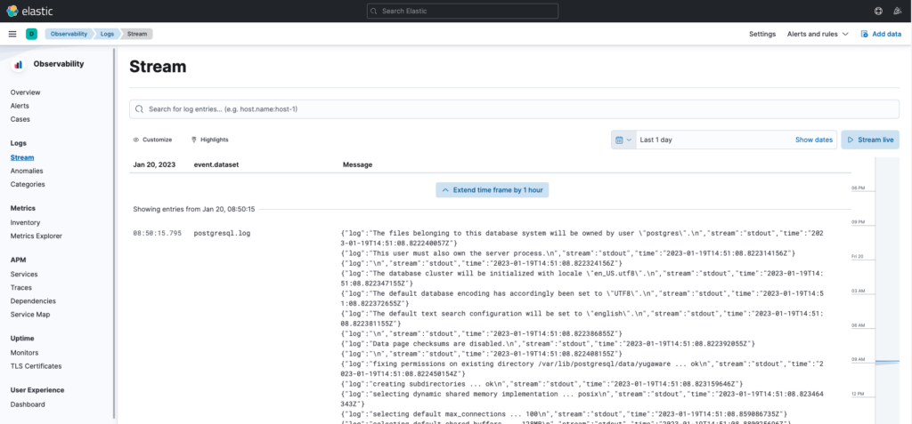 How to Use The ELK Stack to Trace Your Logs in YugabyteDB