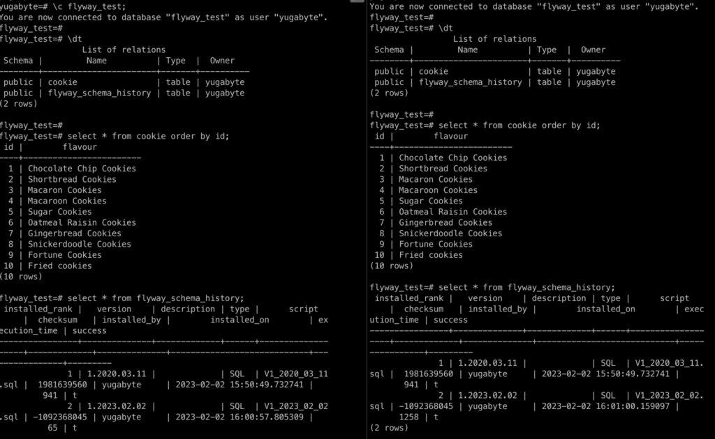 Database Version Control with Flyway for YugabyteDB xCluster Setup | Yugabyte