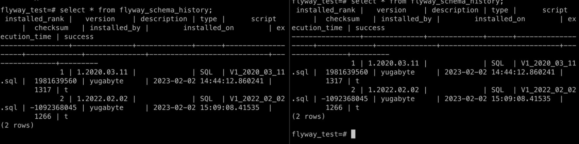 Database Version Control with Flyway for YugabyteDB xCluster Setup | Yugabyte