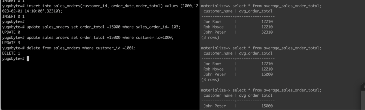 From Operational to Analytical: Unlock the Potential of YugabyteDB and Materialize Database ...
