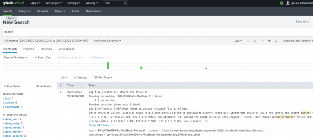 Monitor and Analyze Better with Splunk and YugabyteDB Integration