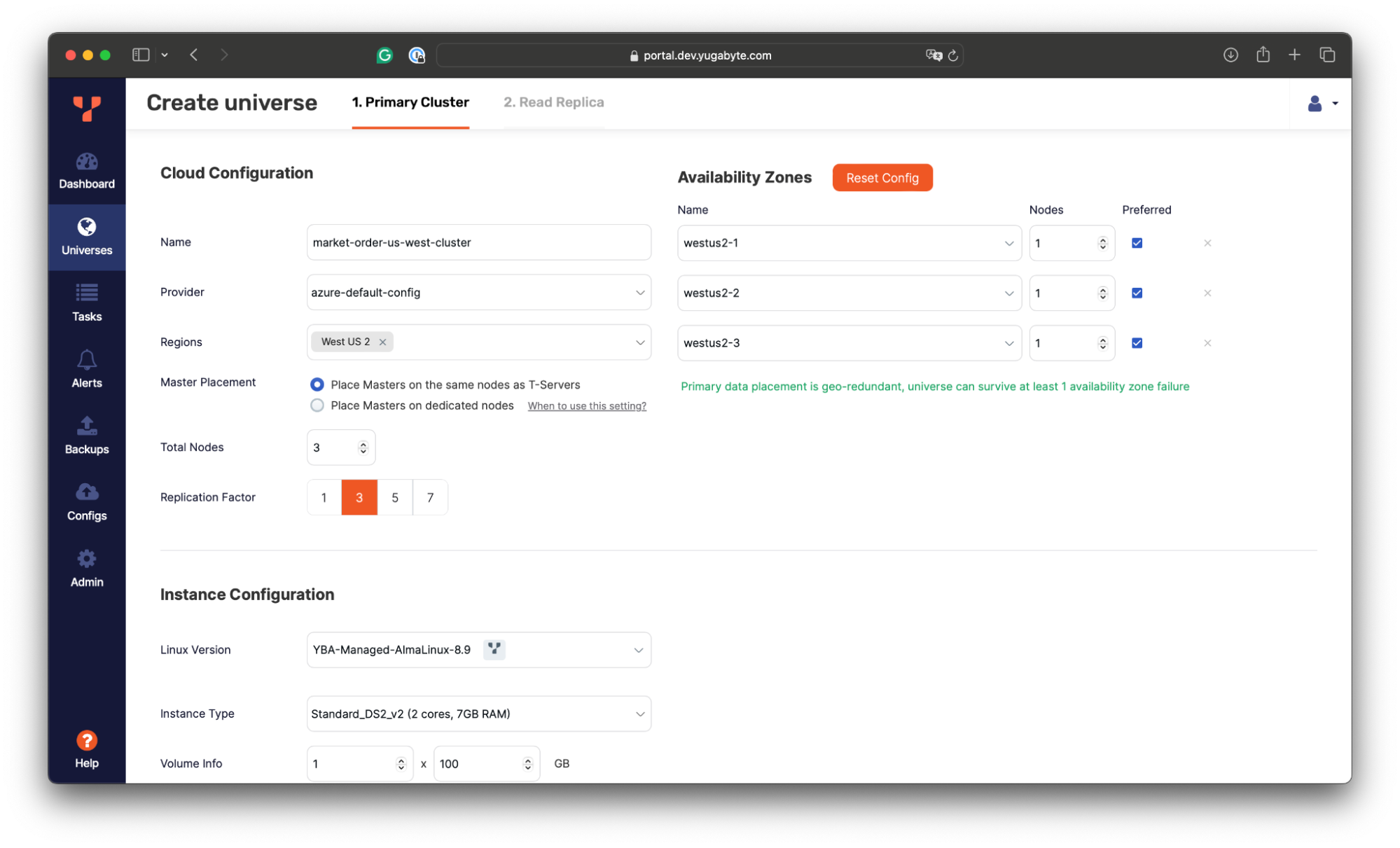 Using Yugabytedb Xcluster Dr For Postgresql Disaster Recovery In Azure Yugabyte