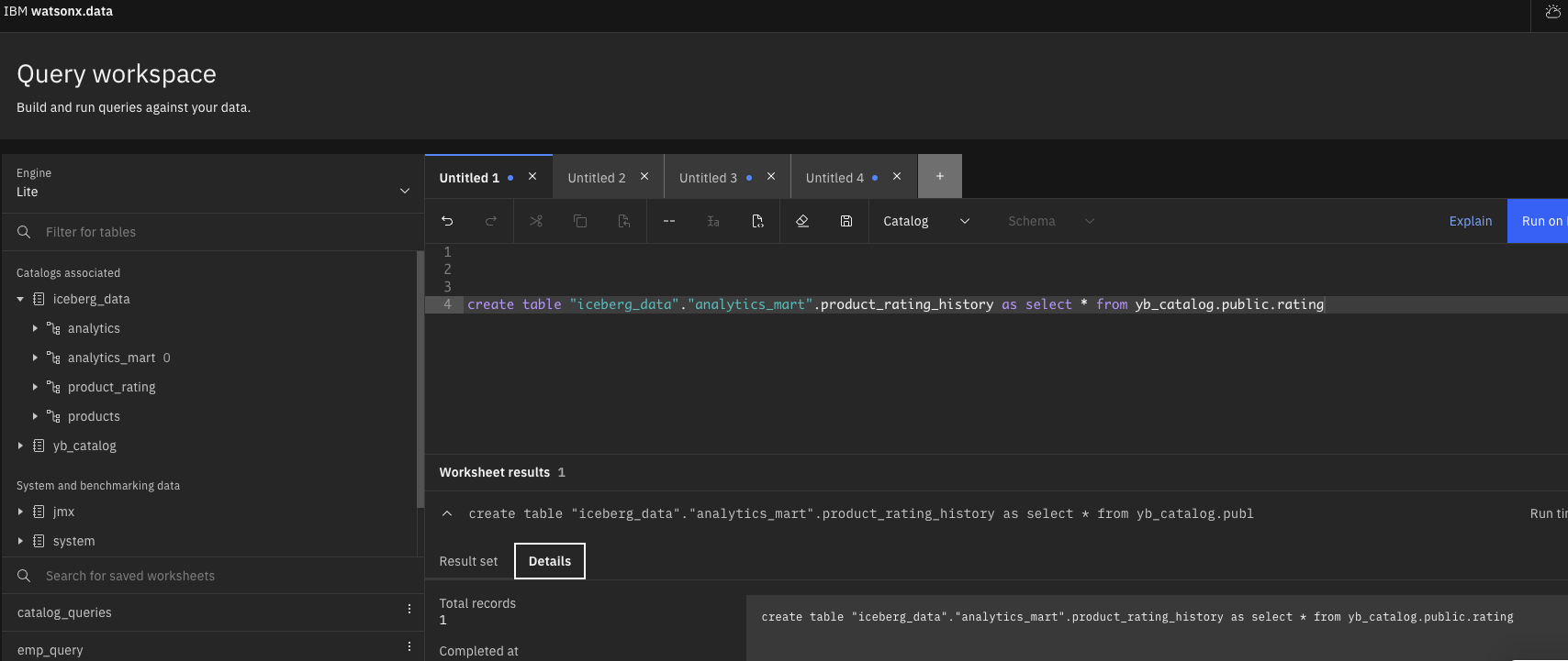 Achieving AI-Driven Innovation with YugabyteDB and IBM watsonx.data ... Achieving AI-Driven Innovation with YugabyteDB and IBM watsonx.data ...