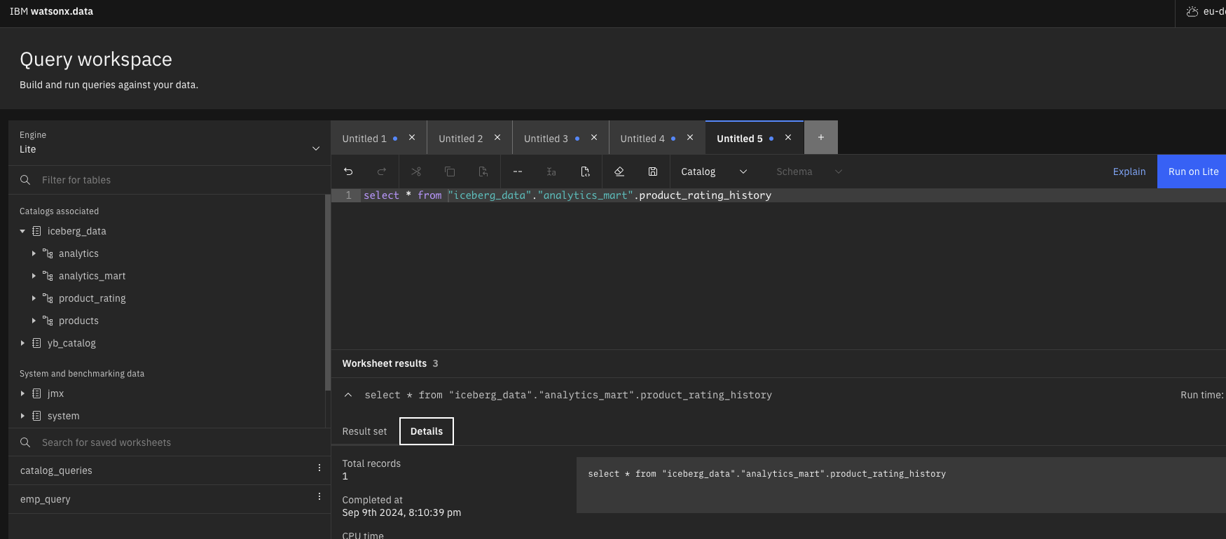 Achieving AI-Driven Innovation with YugabyteDB and IBM watsonx.data ... Achieving AI-Driven Innovation with YugabyteDB and IBM watsonx.data ...