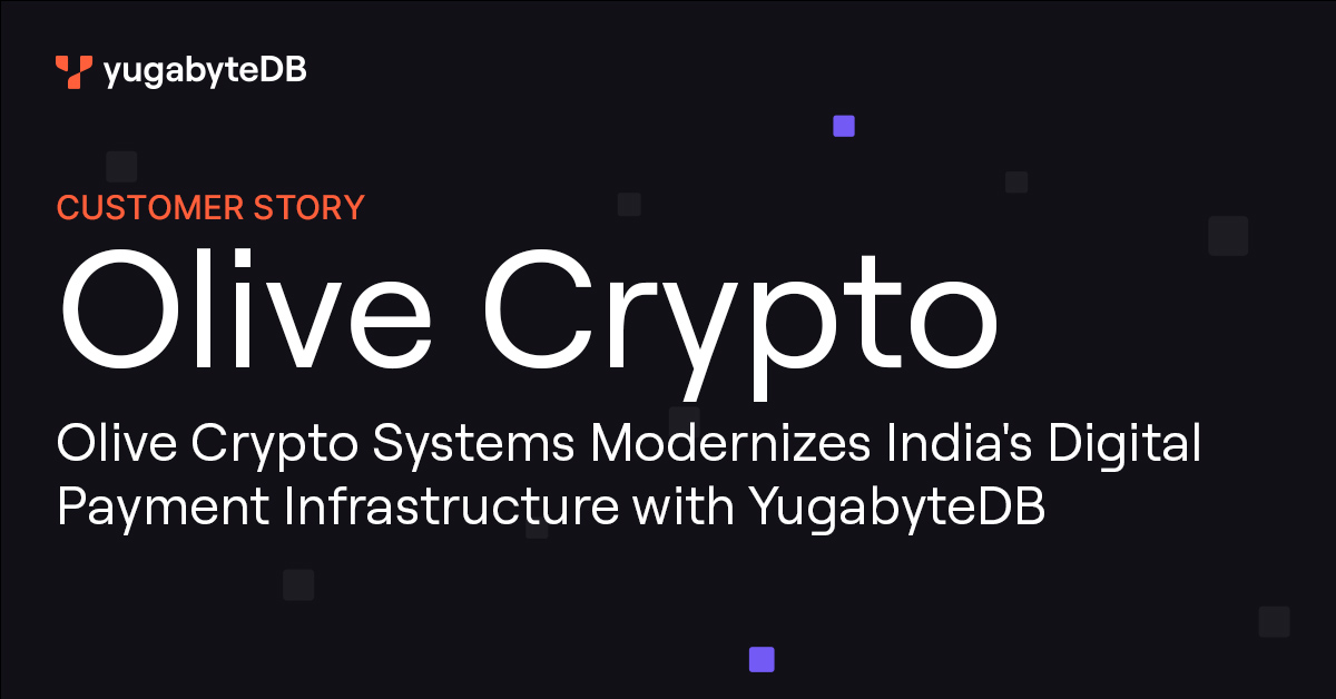 Olive Crypto Systems Modernizes India's Digital Payment Infrastructure ...